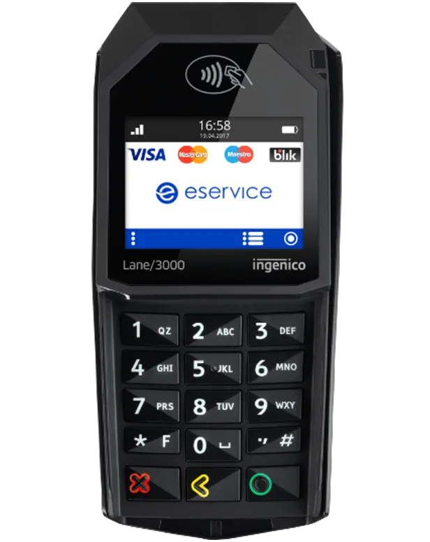 Ingenico Lane 3000 PIN Pad - Terminal płatniczy | Nowoczesne Systemy i ...
